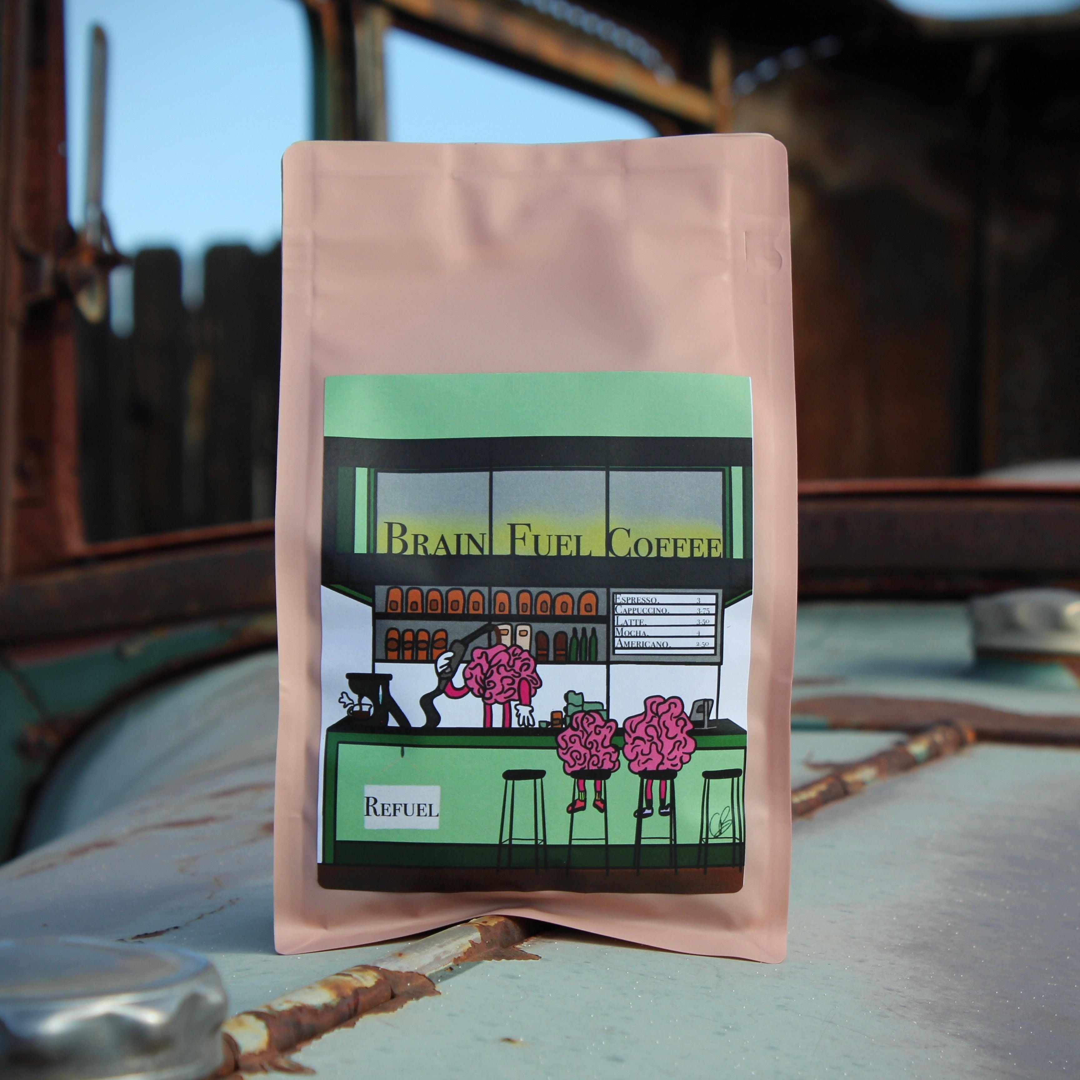 Refuel (Light Roast Brazil) – Brain Fuel Coffee LLC